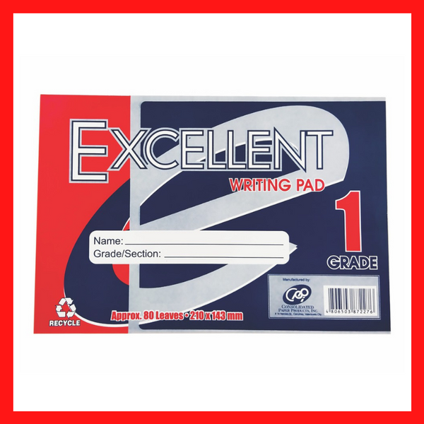 Buy Excellent Grade 1 Writing Pad Paper Online | Delivery Anywhere in ...