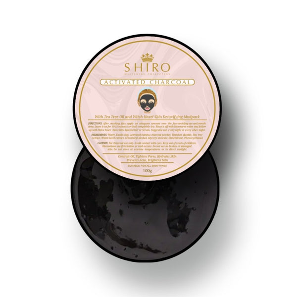 Shiro Activated Charcoal Mask – Ecosprout